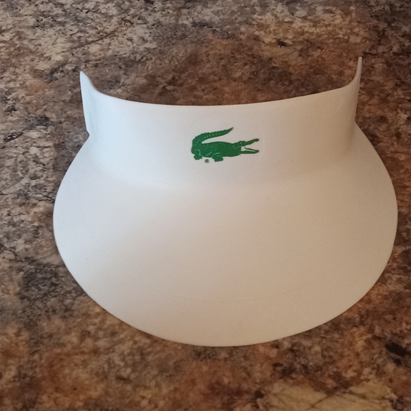 Lacoste | Accessories | Vintage Lacoste Sun Visor 975 Hard Plastic ...